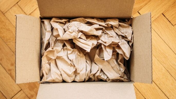 Crumpled Paper Packaging: A Simple, Sustainable Solution